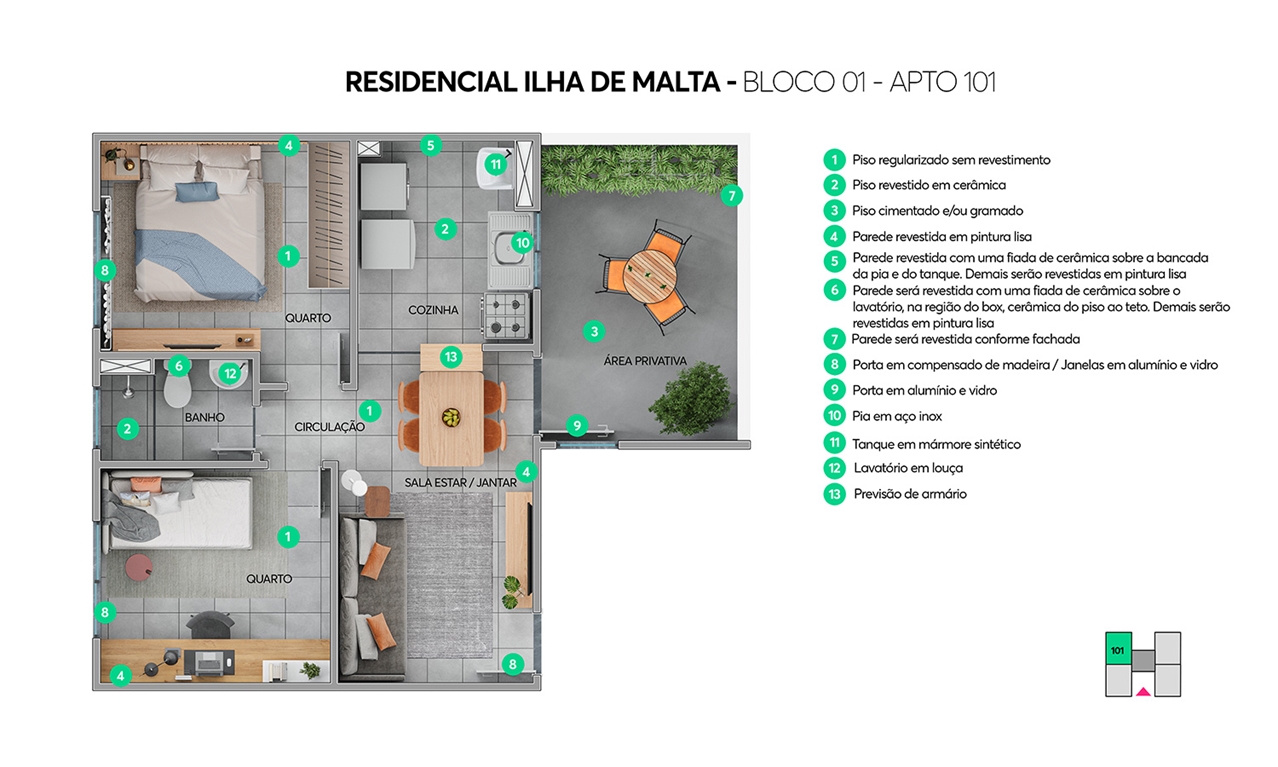 Residencial Ilha De Malta | Apartamentos em Sao Paulo | MRV