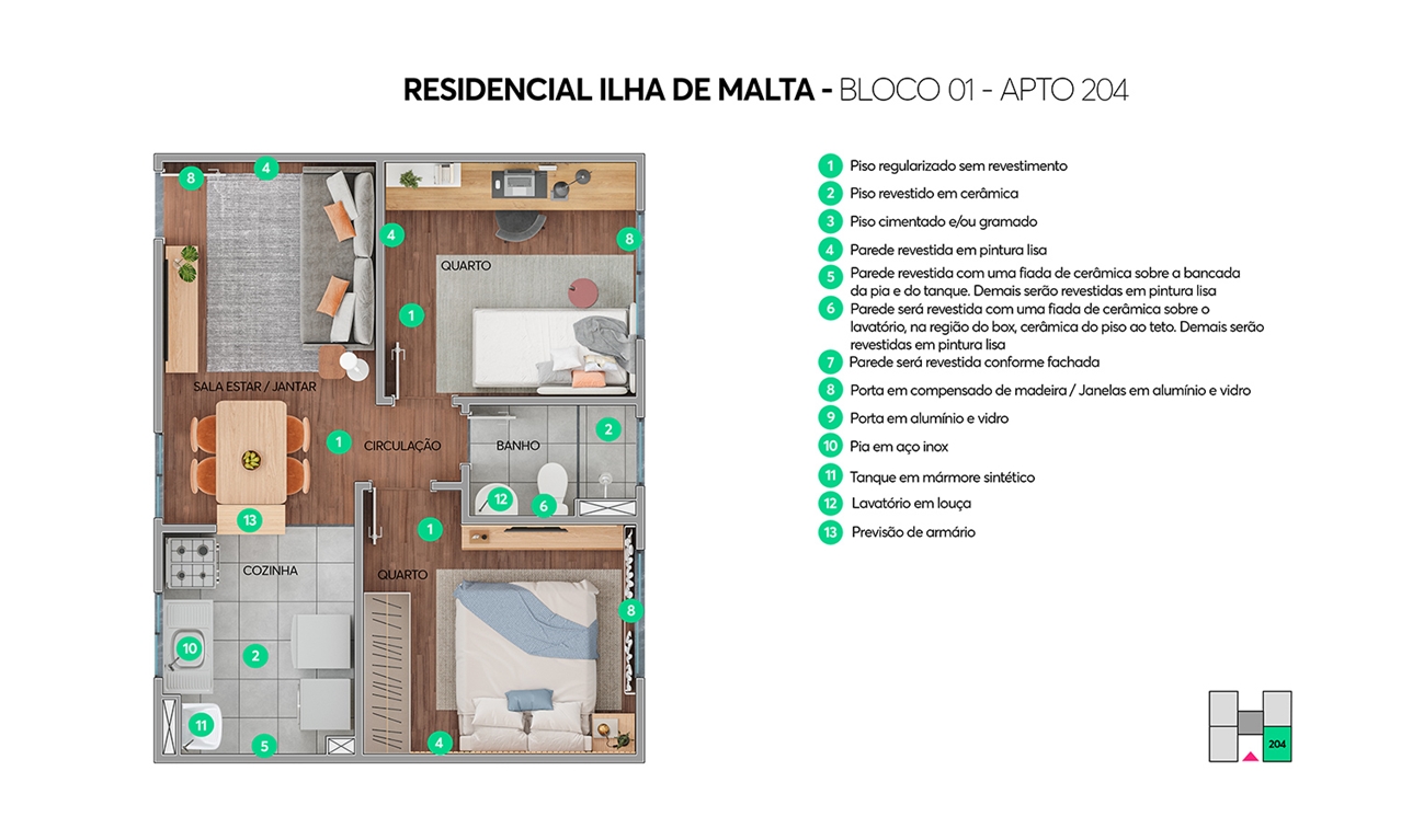 Residencial Ilha De Malta | Apartamentos em Sao Paulo | MRV