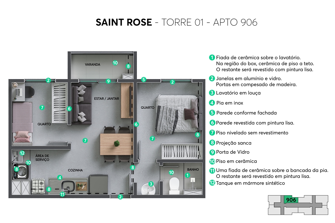 Saint Rose | Apartamentos em Sao Paulo | MRV